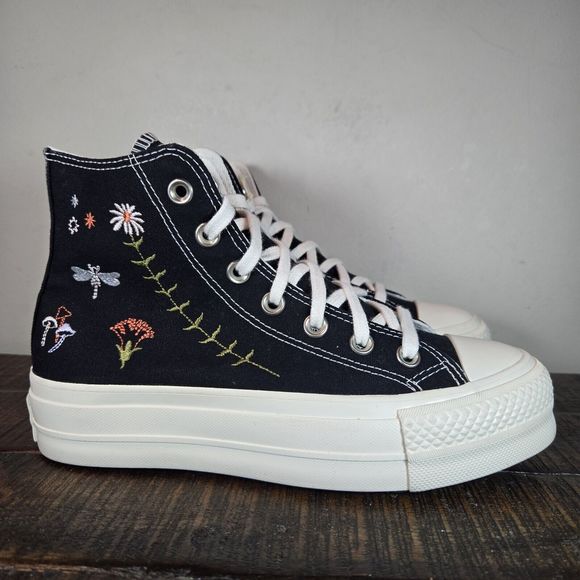 Converse | Shoes | Converse Ctas Lift Womens Size 65 Hi Top Fairy ...